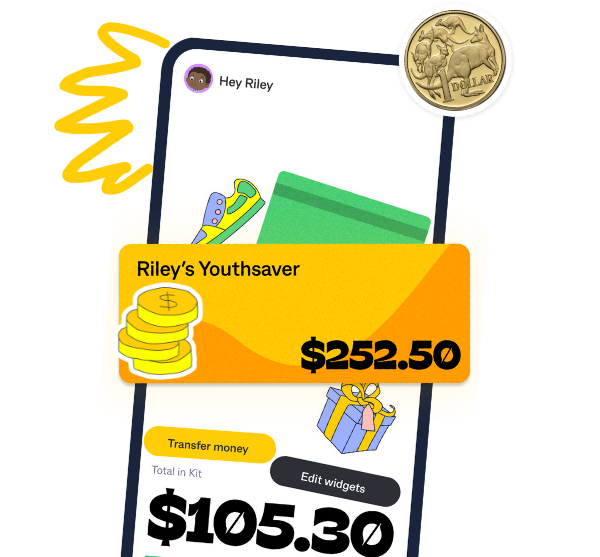Linking a CommBank Youthsaver to Kit